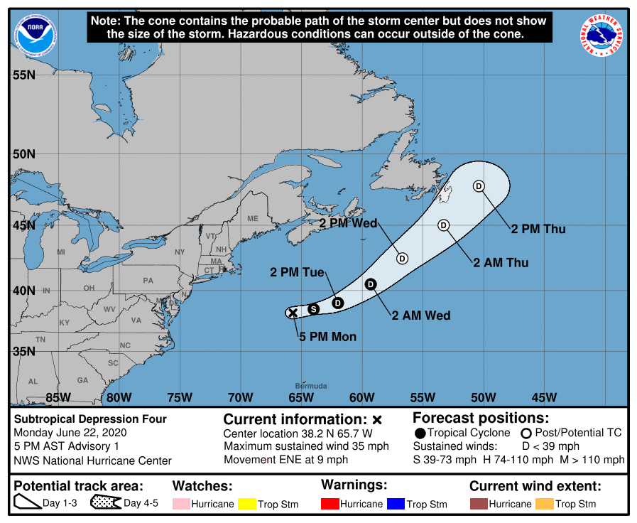 A New “Tropical” System in the Atlantic – Storm HQ