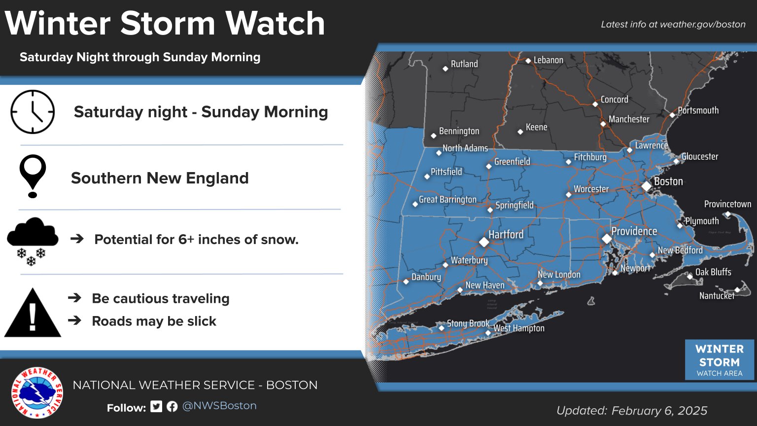 Weekend Outlook: February 7-10, 2025 – Storm HQ